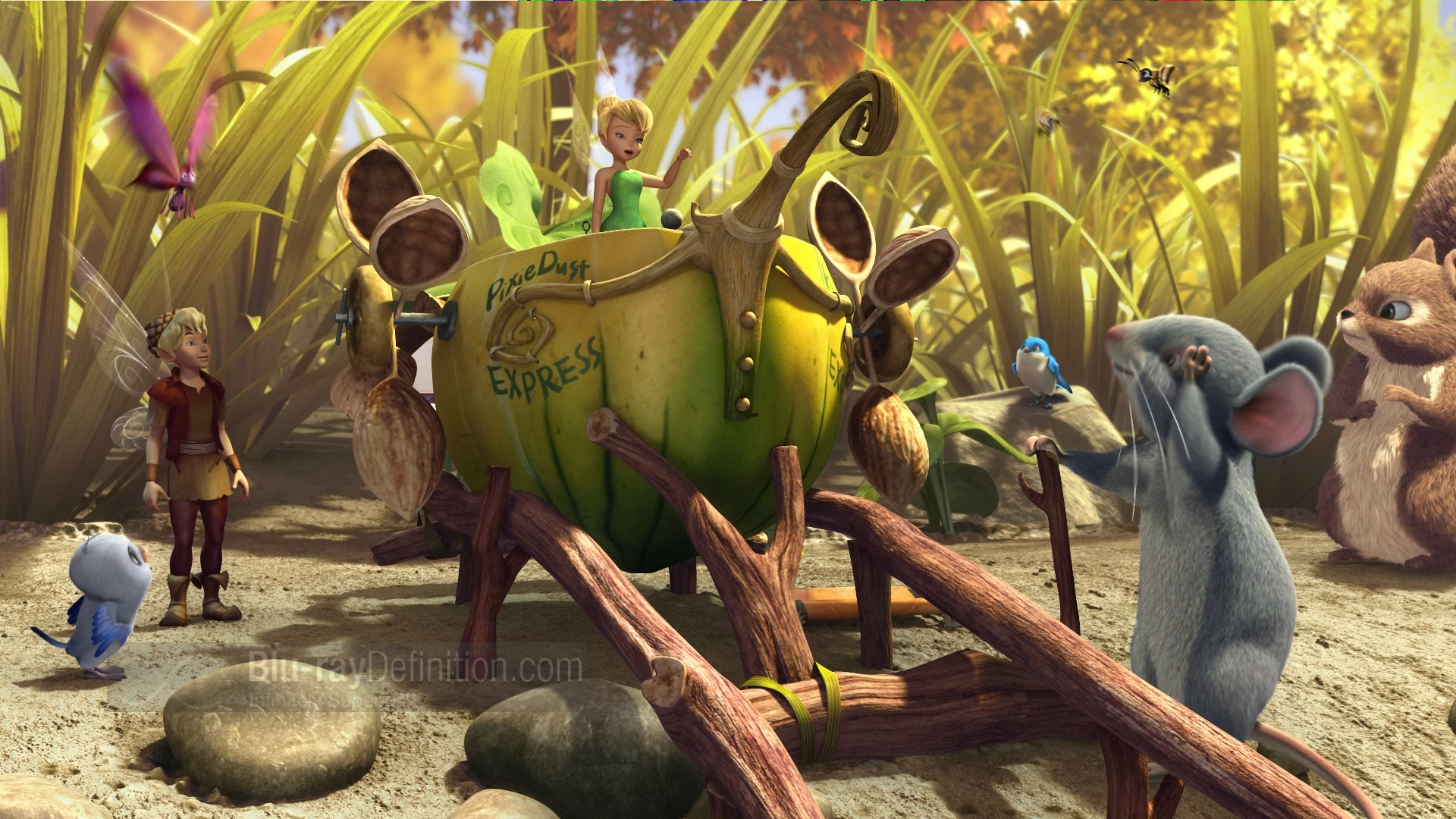 Tinker Bell and the Lost Treasure Blu-ray Review High-Resolution Screen ...
