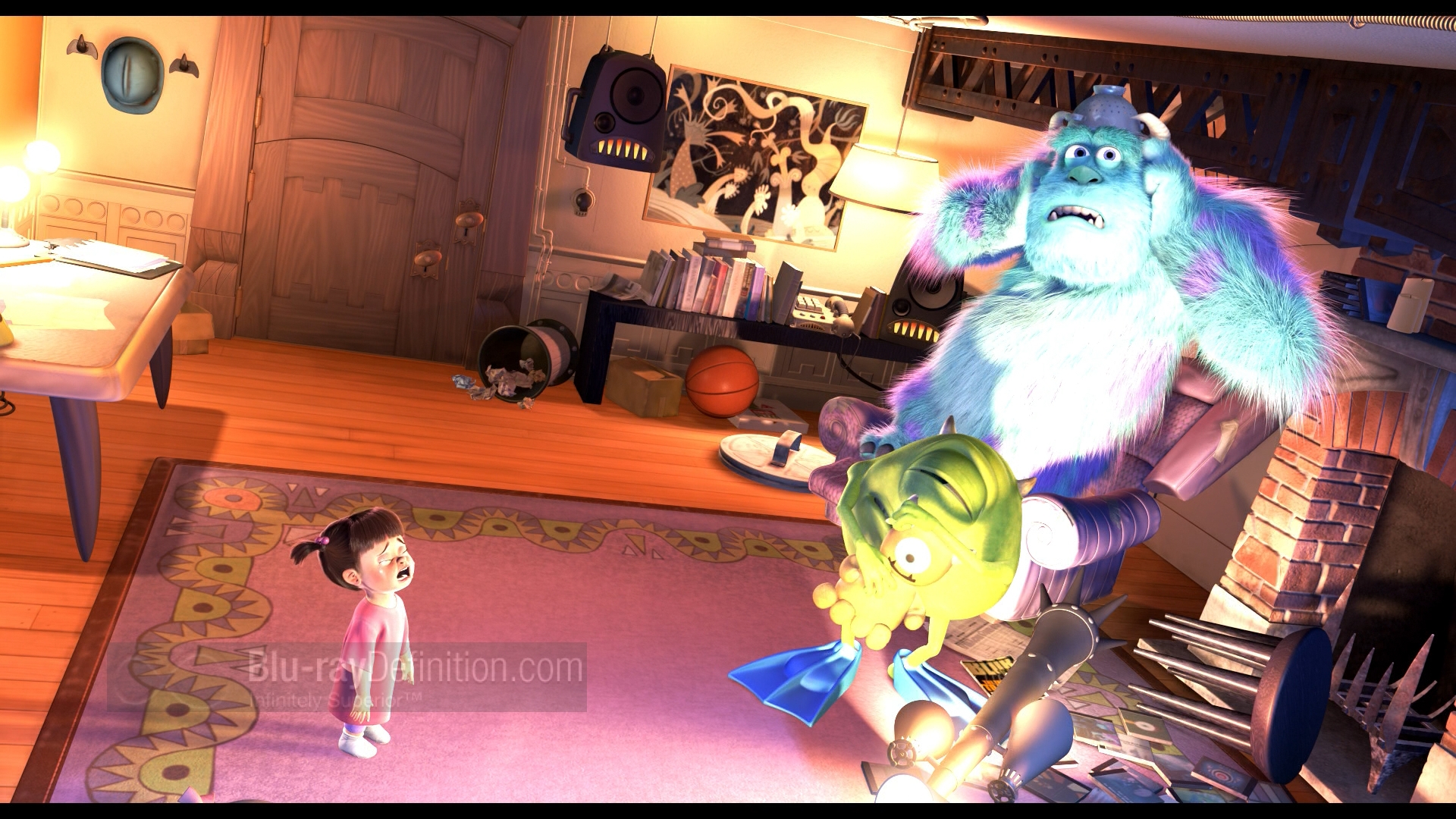 Monsters, Inc. Blu-ray Review High-Resolution Screen Captures | TheaterByte