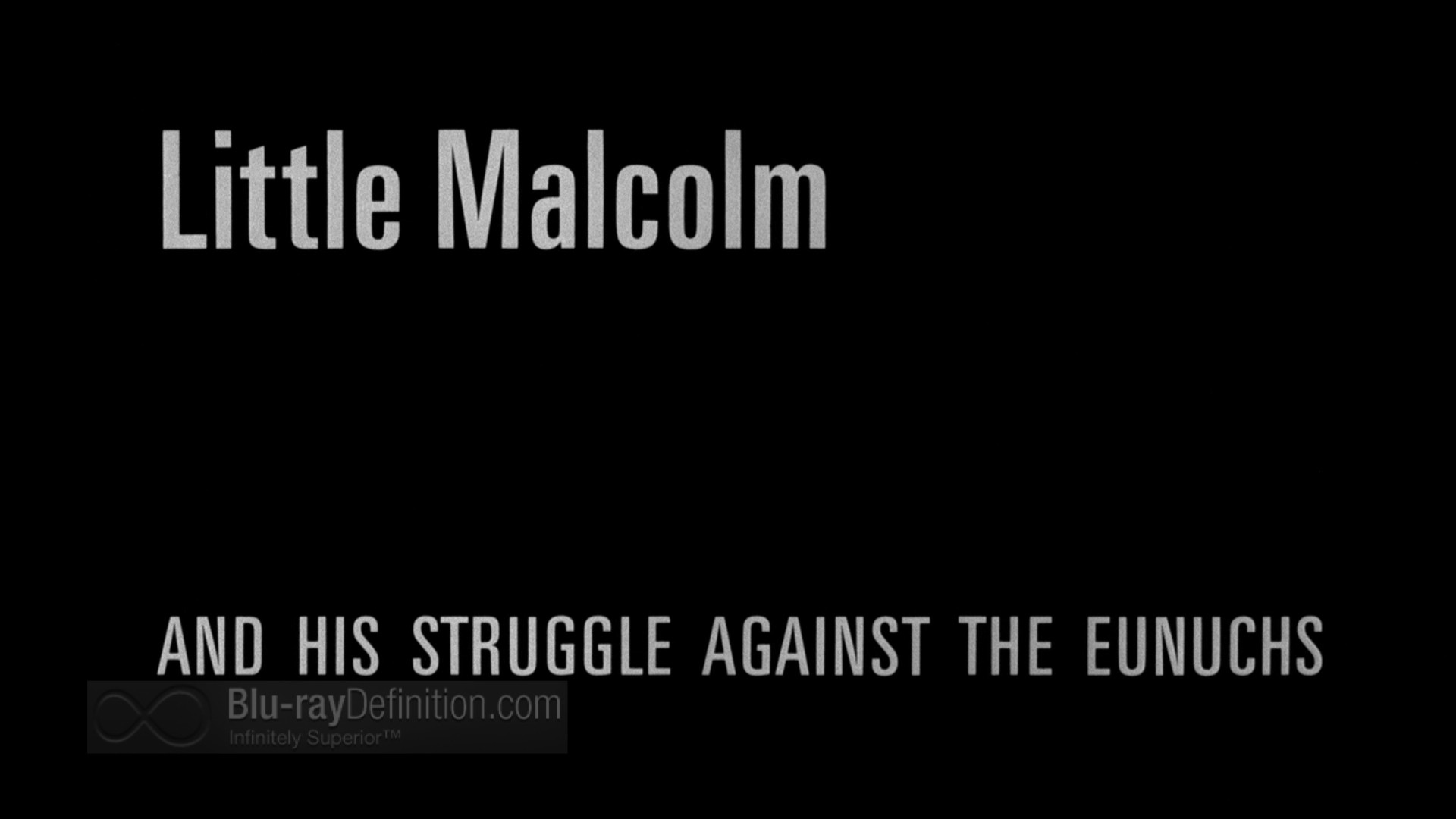 Little Malcolm and His Struggle Against the Eunuchs [UK] Blu-ray Review ...