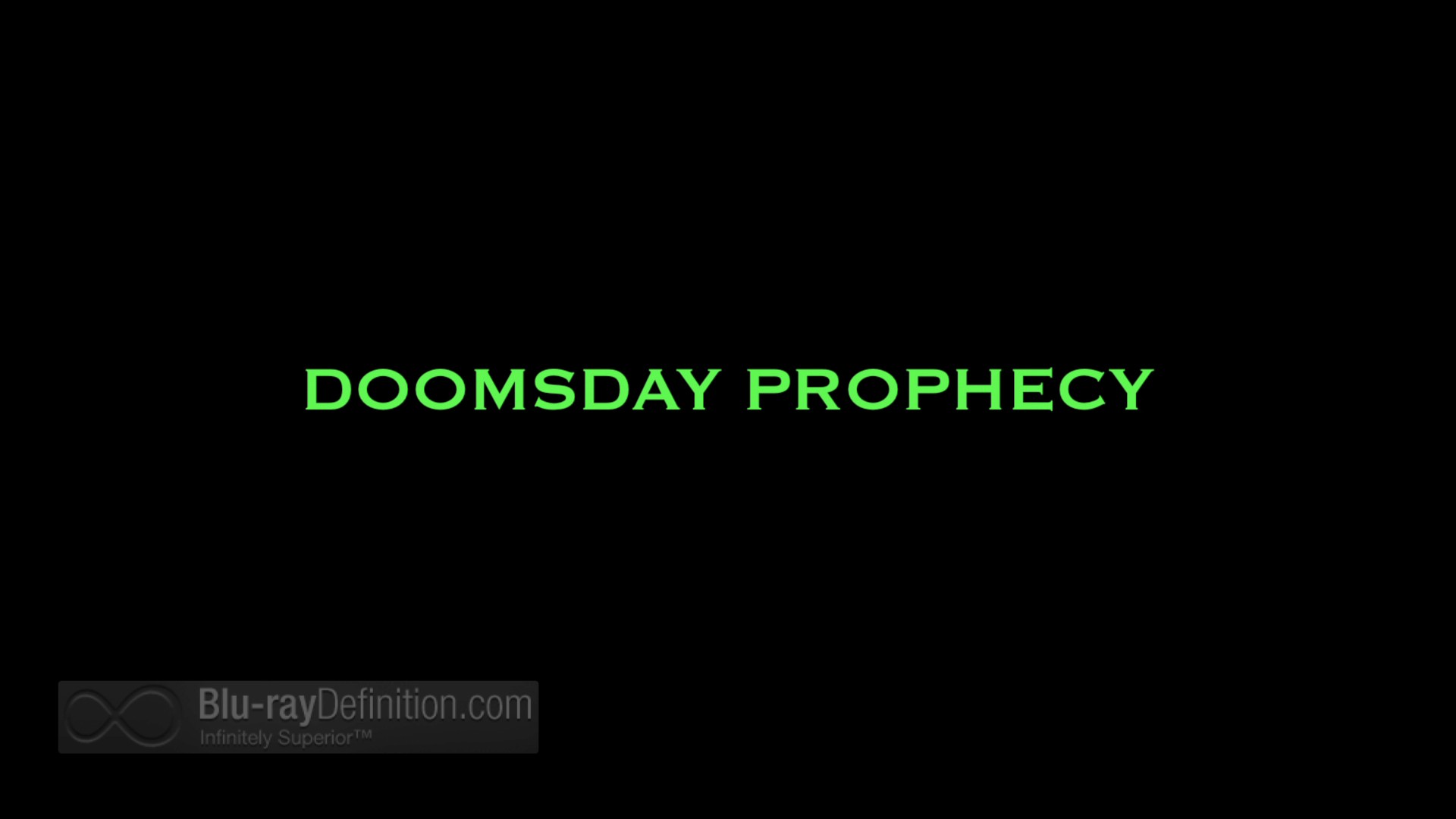 Doomsday Prophecy Blu-ray Review | TheaterByte