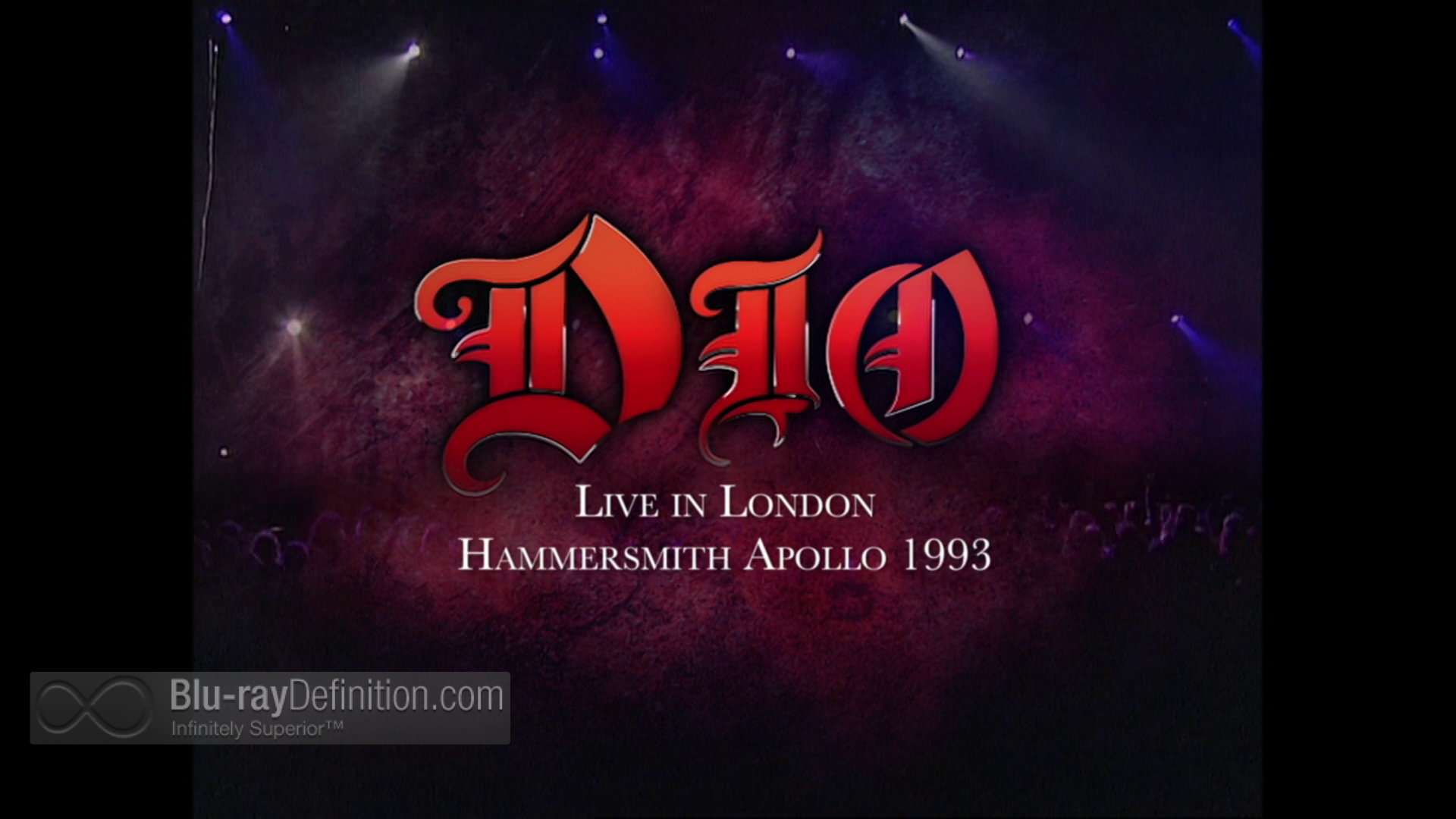 Dio: Live in London Hammersmith Apollo 1993 Blu-ray Review | TheaterByte
